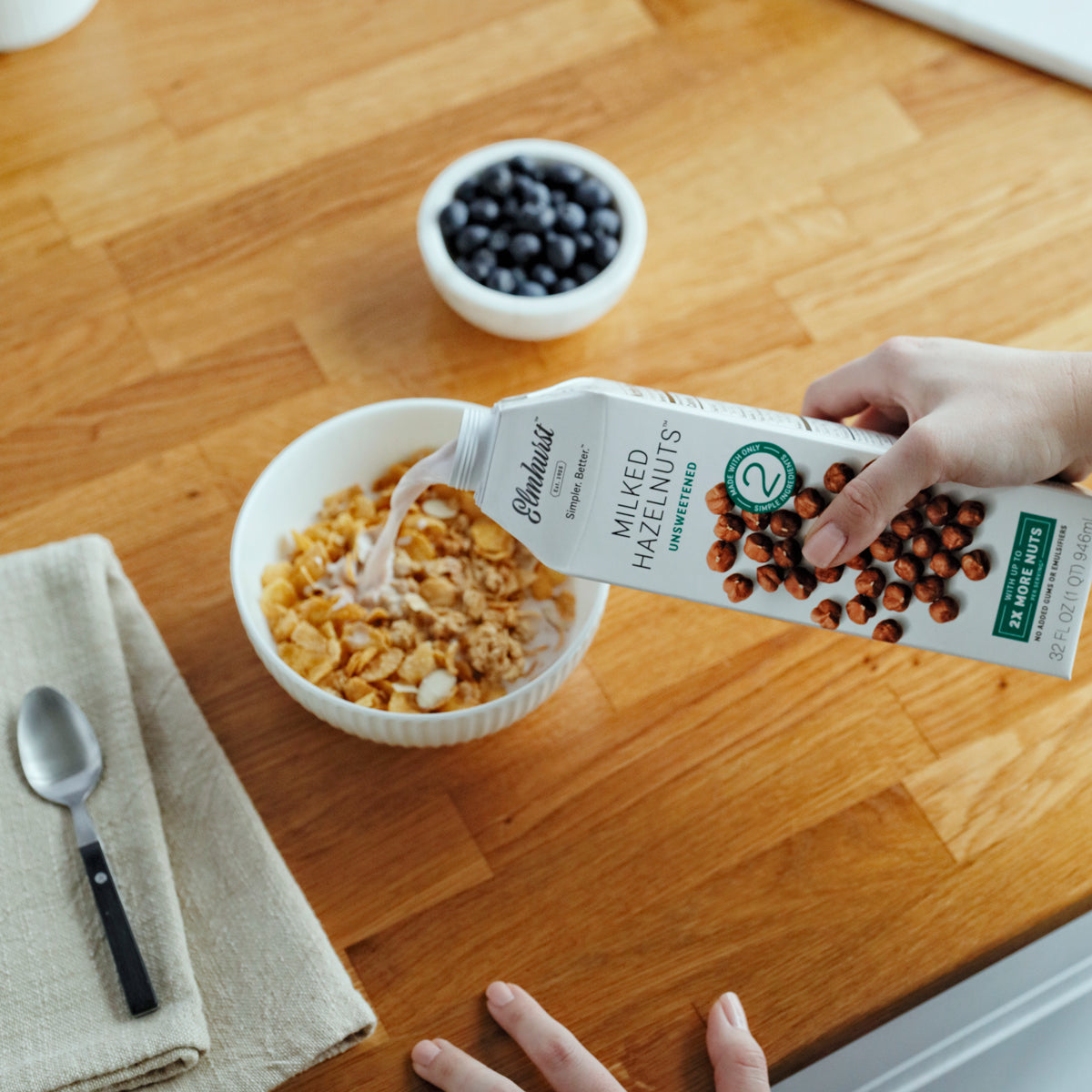 Hazelnut Milk Nutrition, Health Benefits & Recipes | Elmhurst 1925