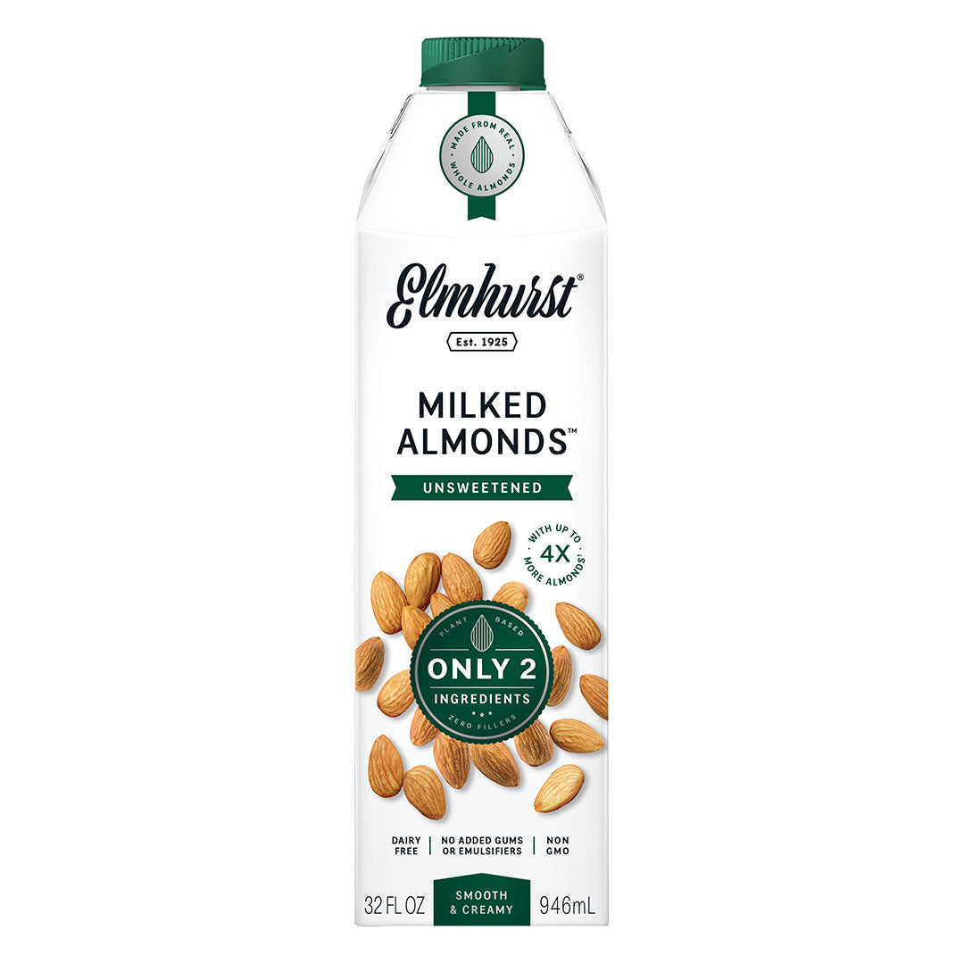 Unsweetened Almond Milk | 2 & 6-Packs Available - Elmhurst 1925